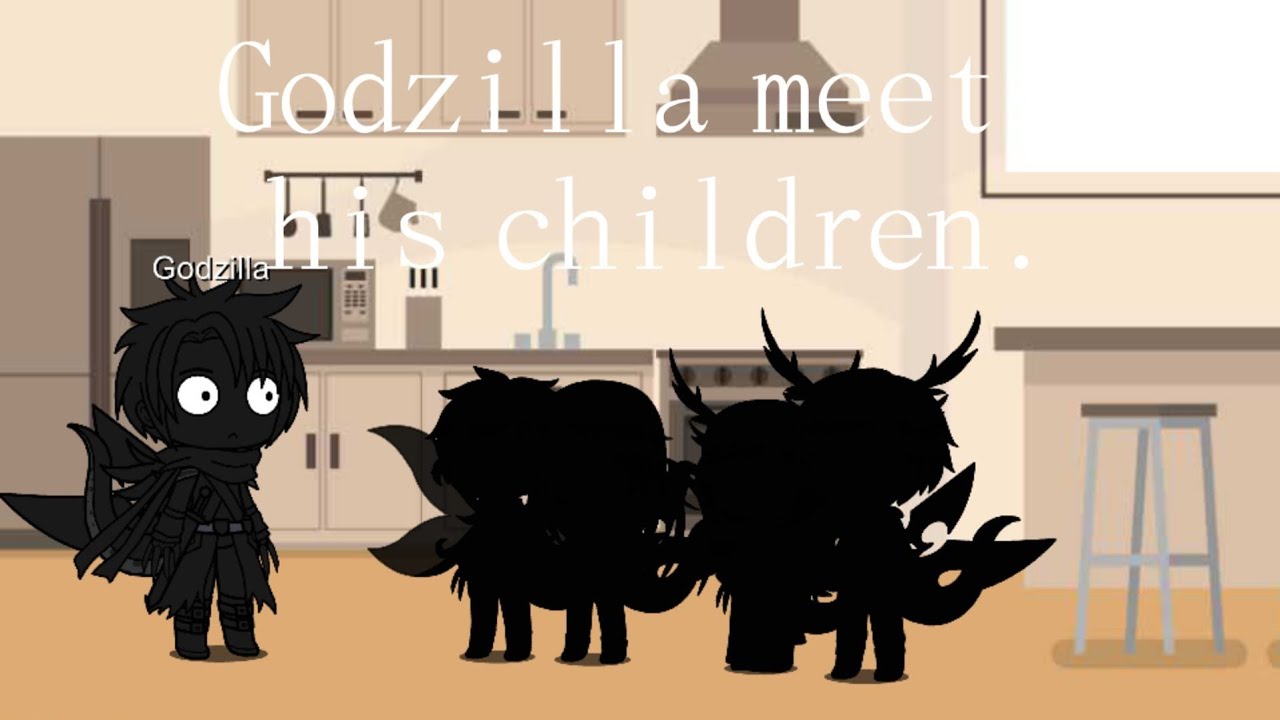Godzilla meet his children - YouTube