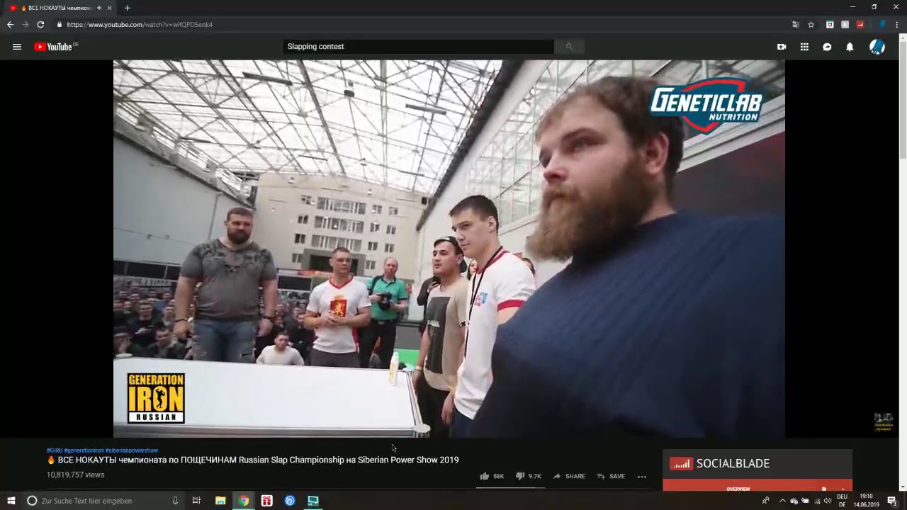 RUSSIAN SLAP CONTEST - YouTube