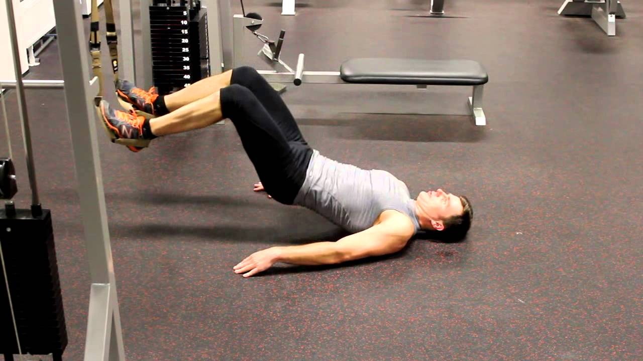 TRX hip press - YouTube