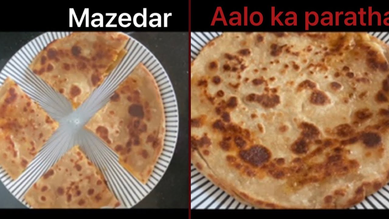 Mazedar chatpata aalo ka paratha , 😋#paratha #desi #pakistan #food ...