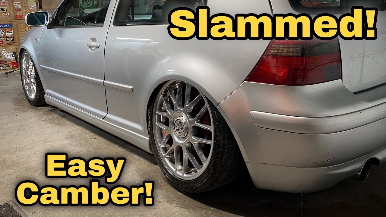 Cambering my Mk4 GTI 337 - YouTube