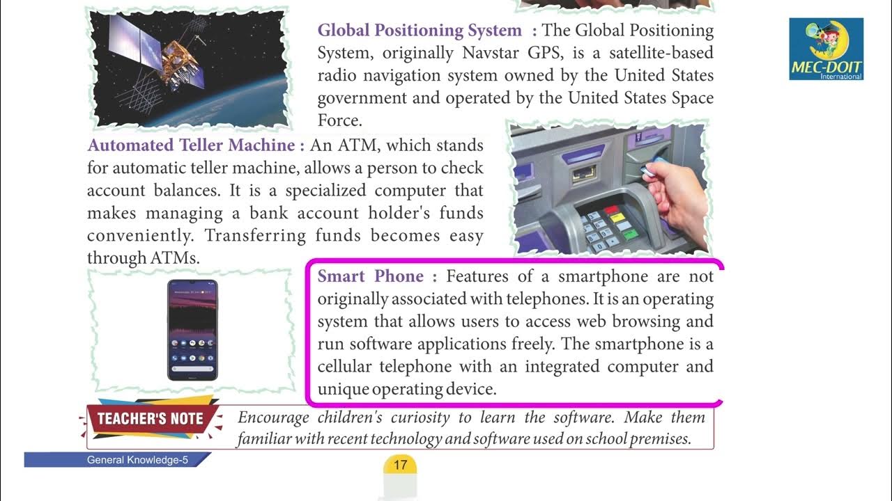 Mec-Doit GK Class 5 Chapter - 7 Gadgets - YouTube