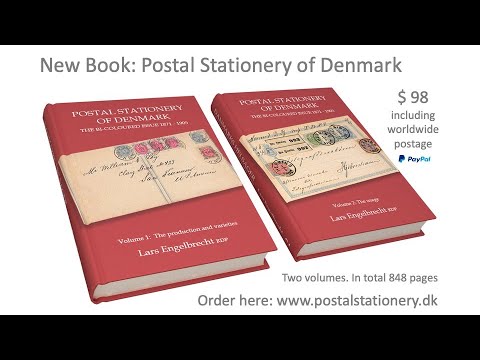 New book: Postal Stationery of Denmark - The Bi-coloured Issue 1871 ...