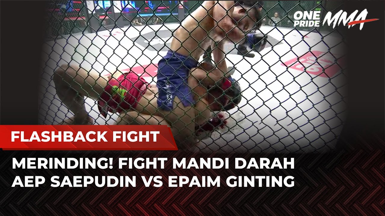 Darah Berceceran di Oktagon! Aep Saepudin vs Eperaim Ginting ...