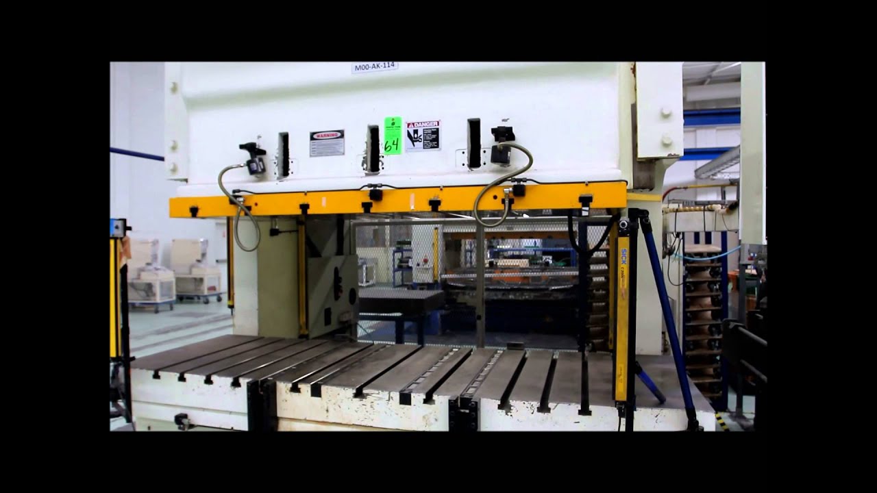 275 TON CHIN FONG G2-250 DOUBLE CRANK GAP FRAME PRESS - YouTube