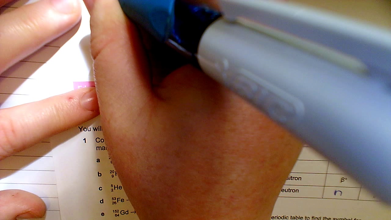 GCSE Physics Nuclear Decay Equations - YouTube