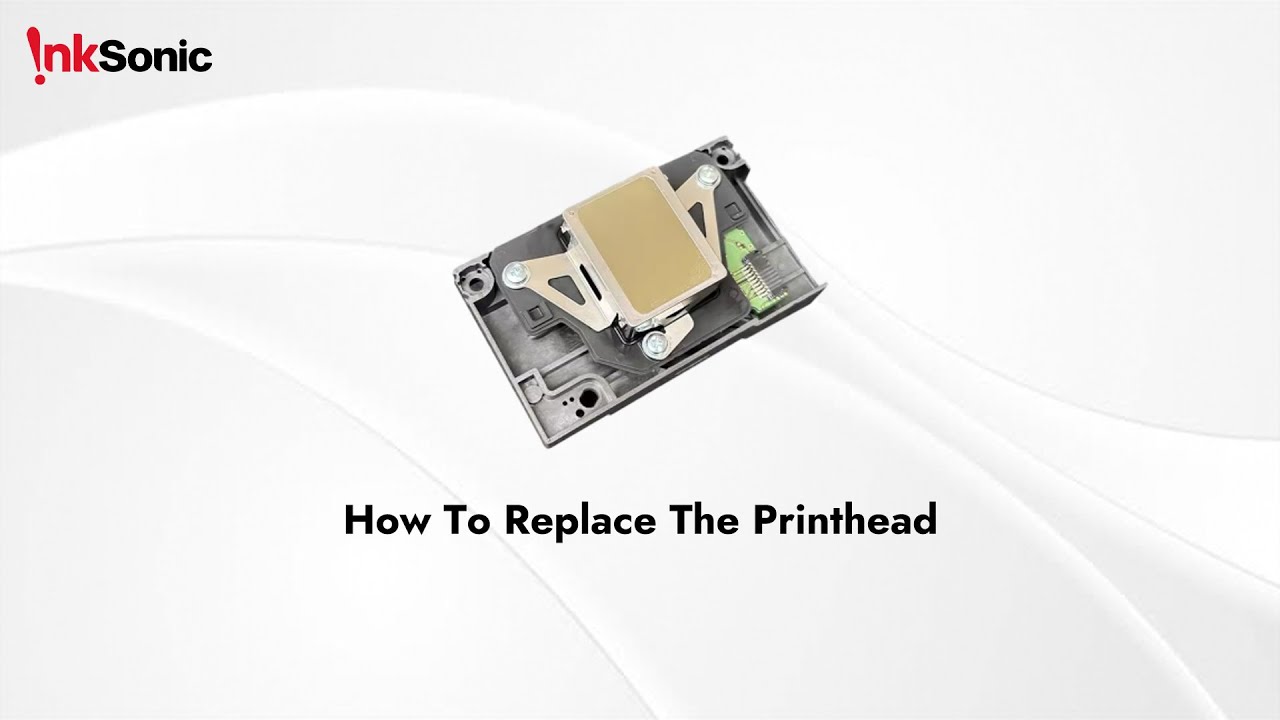 How to Replace the Printhead on R1390/L1800 - YouTube