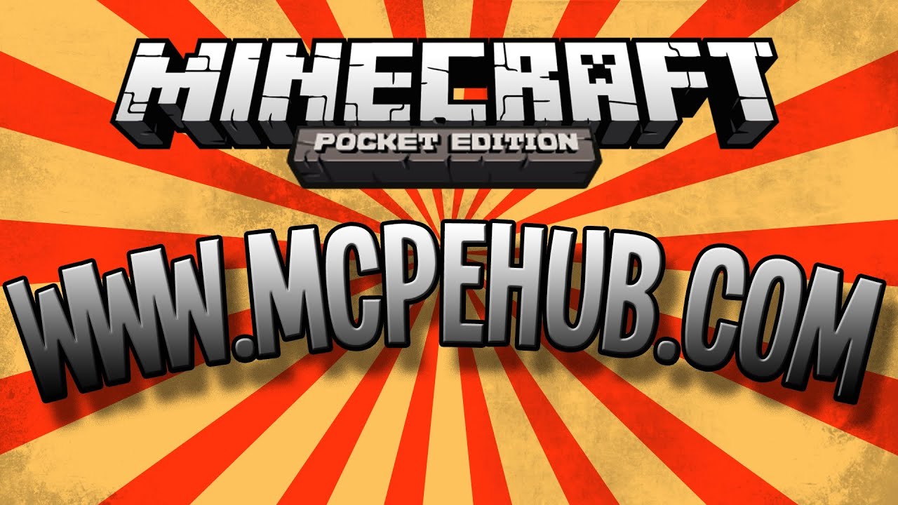 New Minecraft Pocket Edition Website! : "MCPE Hub" - YouTube