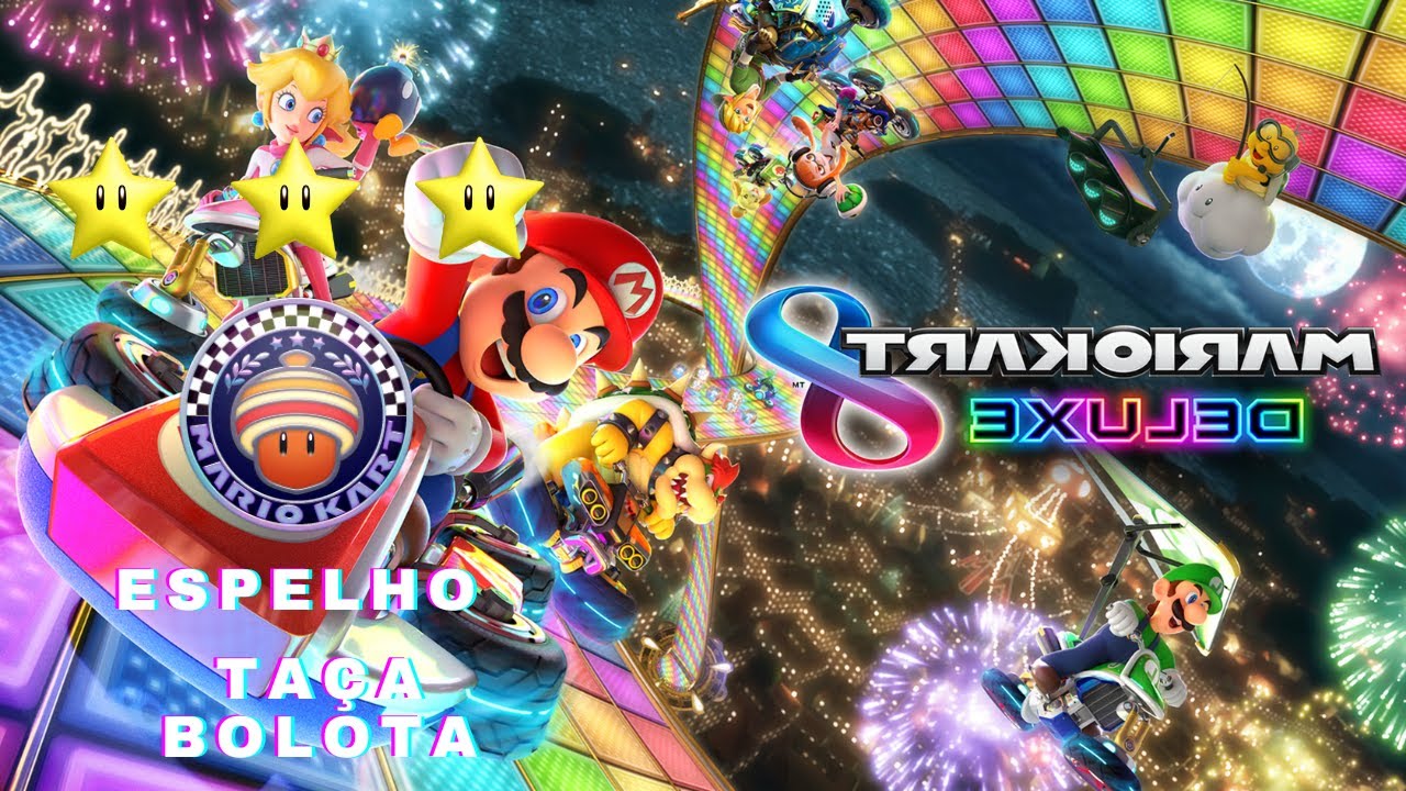 Mario Kart 8 Deluxe - Taça Bolota Espelho - YouTube