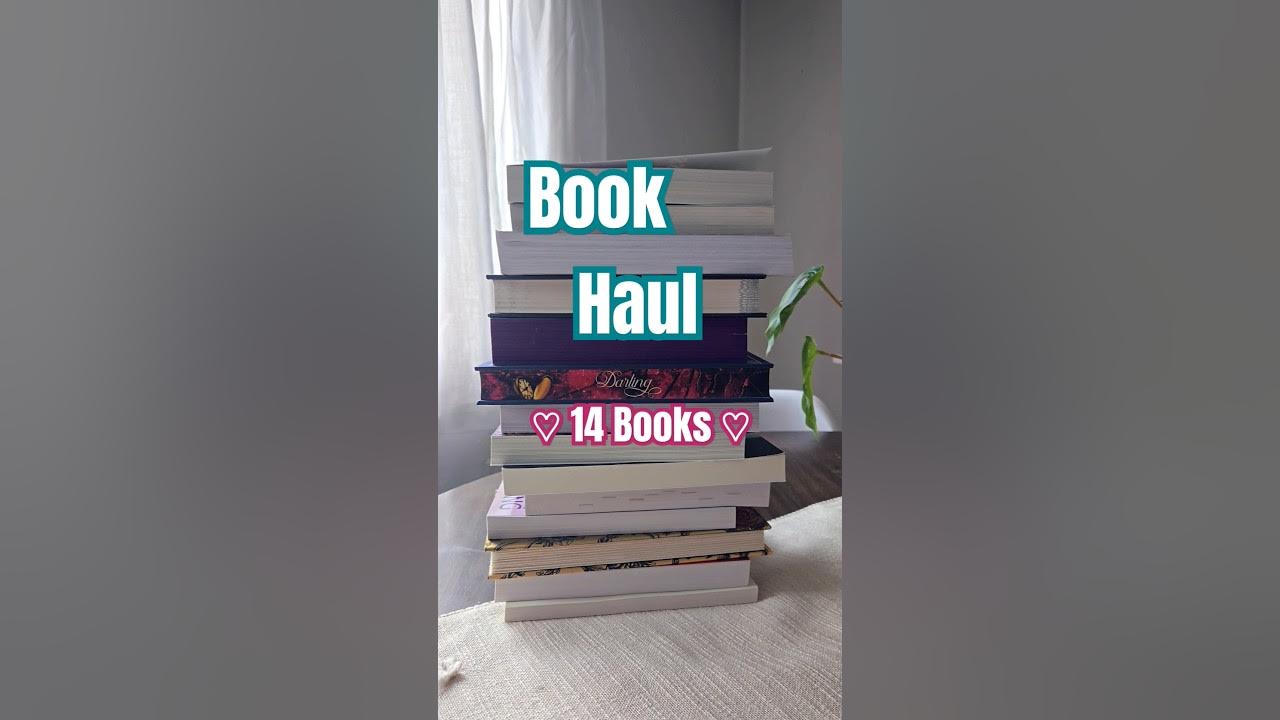 Huge Book Haul #bookhaul #mustreads #booktube #books - YouTube