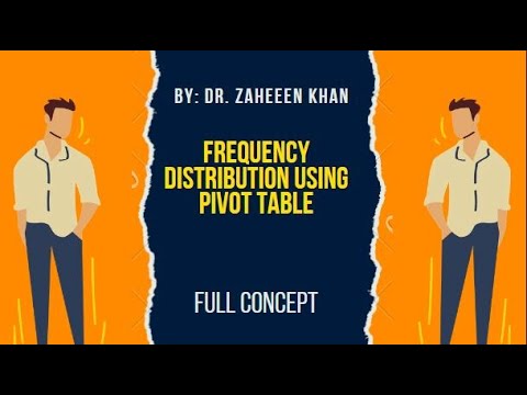 |Frequency Distribution Using Pivot Table In Excel|Frequency ...