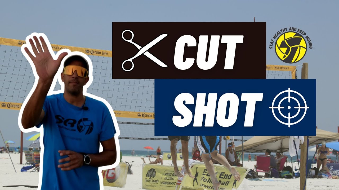 Beach Volleyball Cut Shot | Tip of the Week | SR1 Volleyball - YouTube