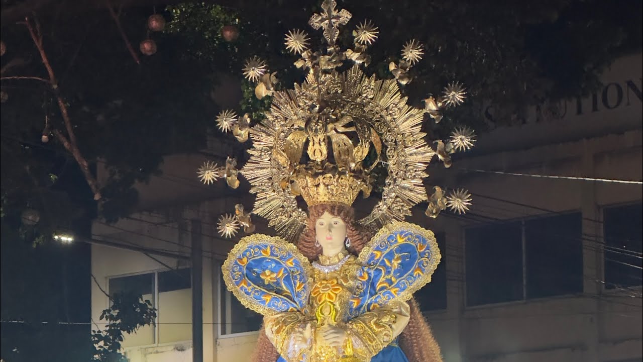 Nuestra Señora delos Remedios de Malate Fiesta Procession - YouTube