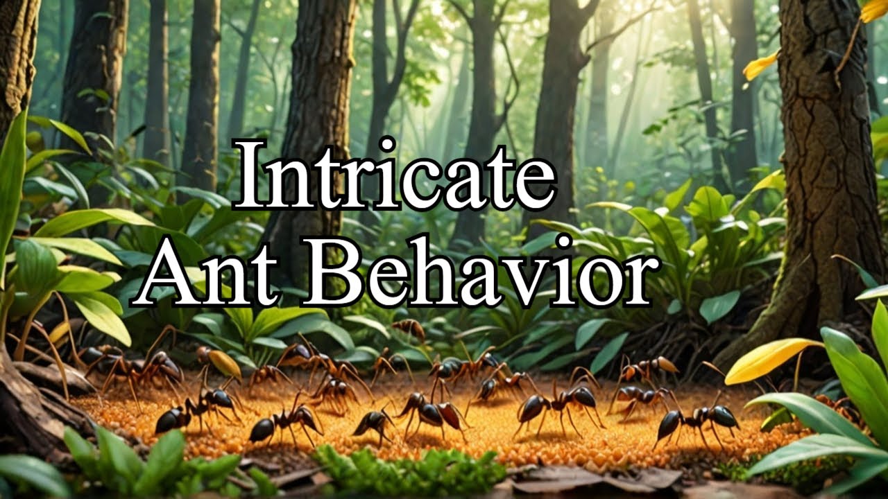 The Intricate Dance of Ants Foraging Behavior Unveiled - YouTube