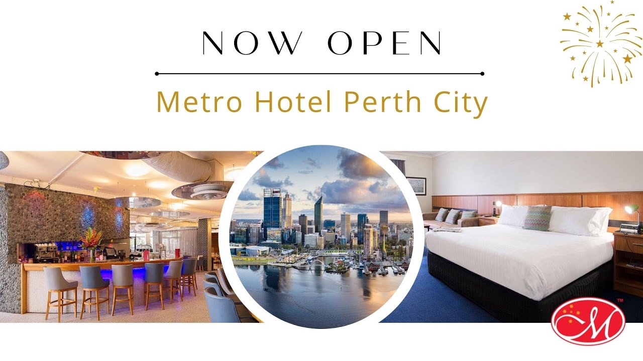 Metro Hotel Perth City NOW OPEN (15 Second) - YouTube