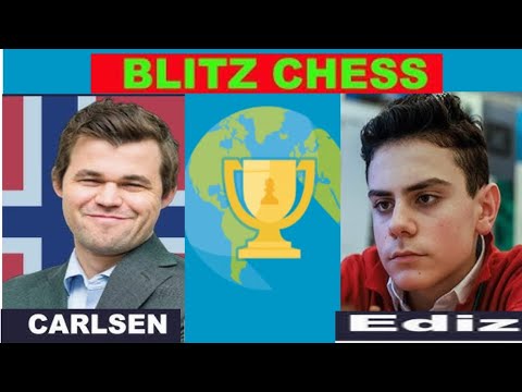 Magnus Carlsen vs Ediz Gurel || Blitz ChessCom - YouTube