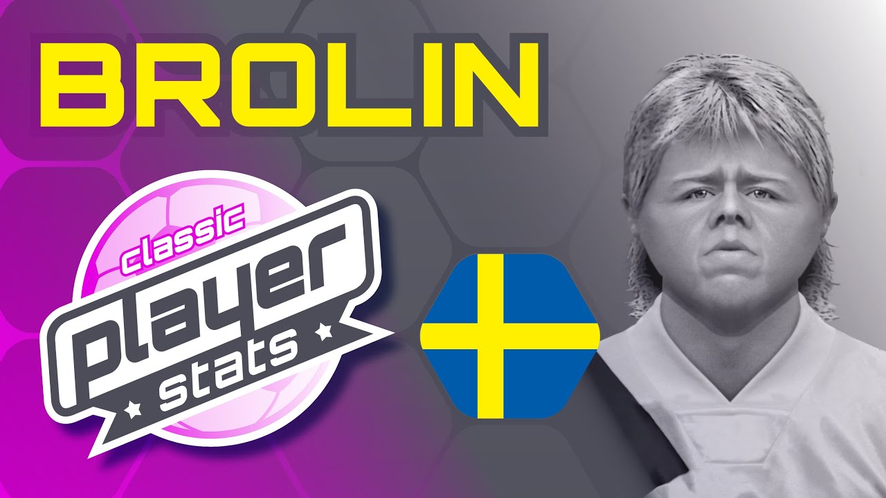 Tomas Brolin - Sweden - Classic Player Stats - YouTube