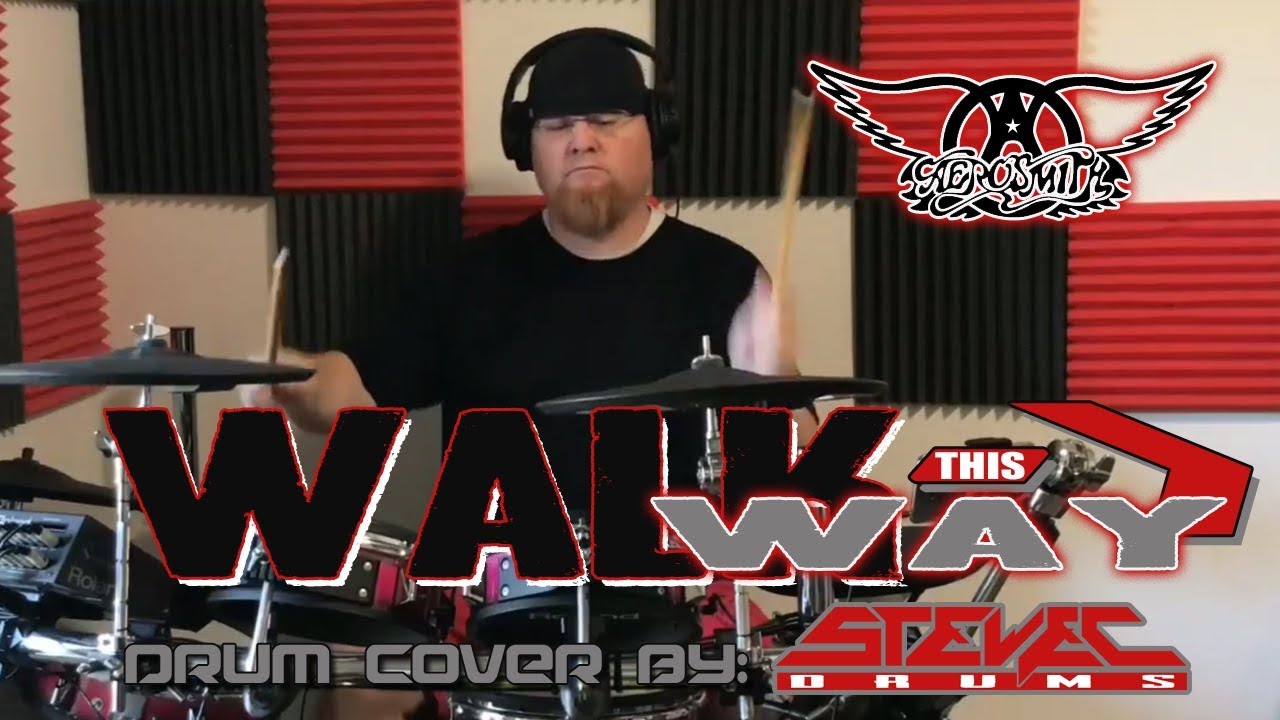 Aerosmith - Walk This Way - Drum Cover - YouTube