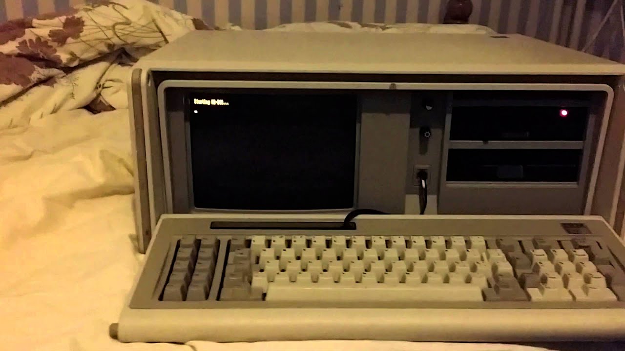 IBM Portable Personal Computer 5155 - YouTube