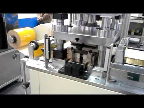 Roll to Roll Press/롤투롤 타발기 - YouTube