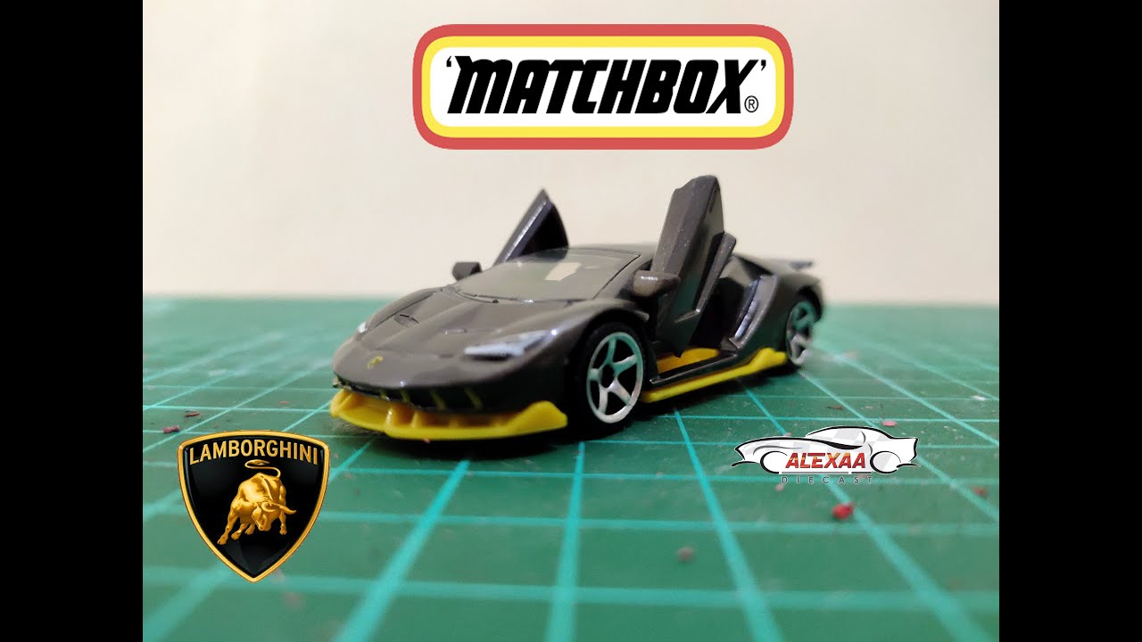 Unboxing and Review Matchbox Lamborghini Centenario. - YouTube