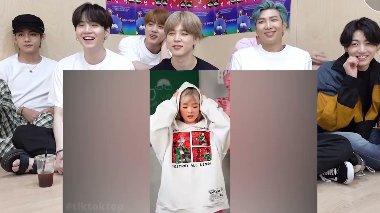 BTS REACTION Kika Kim (XO Team) TikTok Top - YouTube