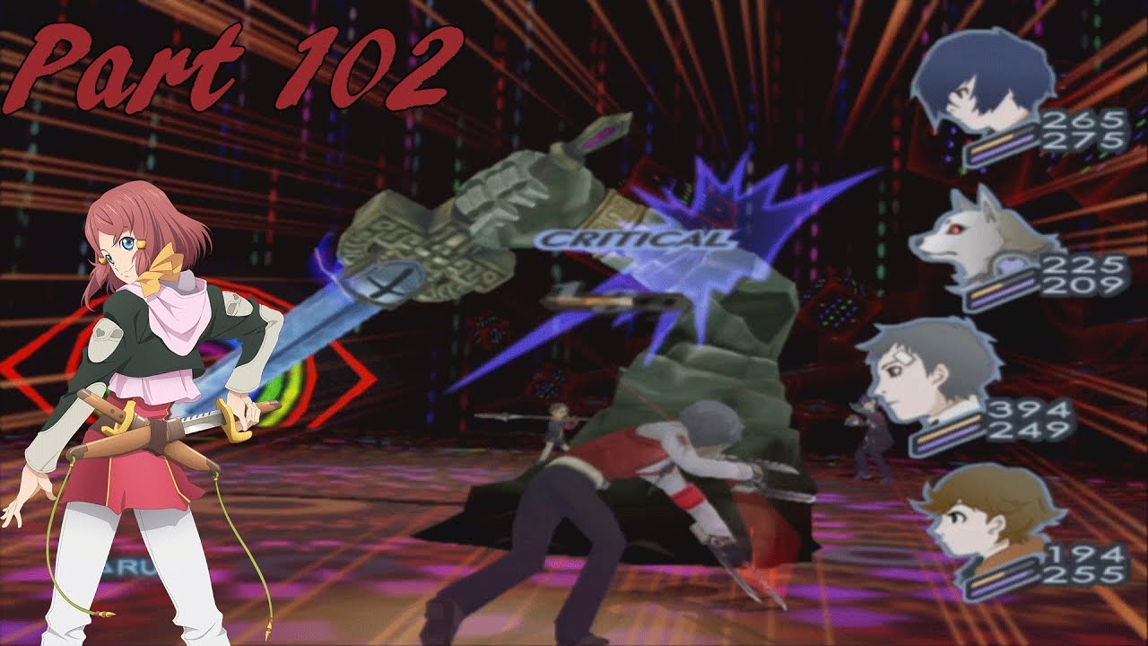 Let's play Persona 3 FES Part 102 floor boss Judgement Swords - YouTube