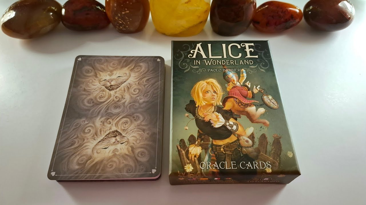 Alice in Wonderland Oracle Cards. Karty. Książeczka. Prezentacja ...