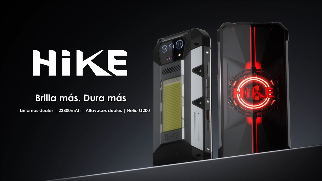 8849 HiKE: ¡El primer teléfono resistente del mundo con doble linterna ...