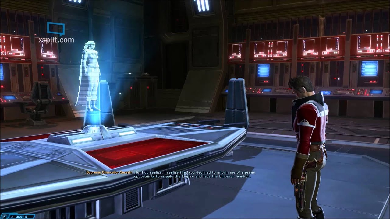 The Hero of Tython Battles the Emperor on Ziost (SWTOR In-Game ...