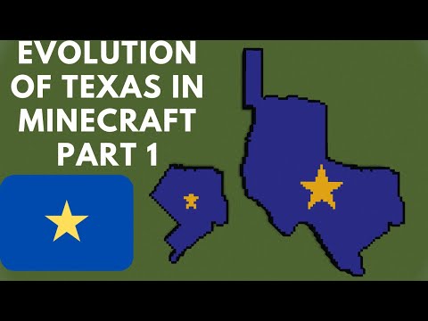 How To Build Evolution of Texas In Minecraft Part 1 - YouTube