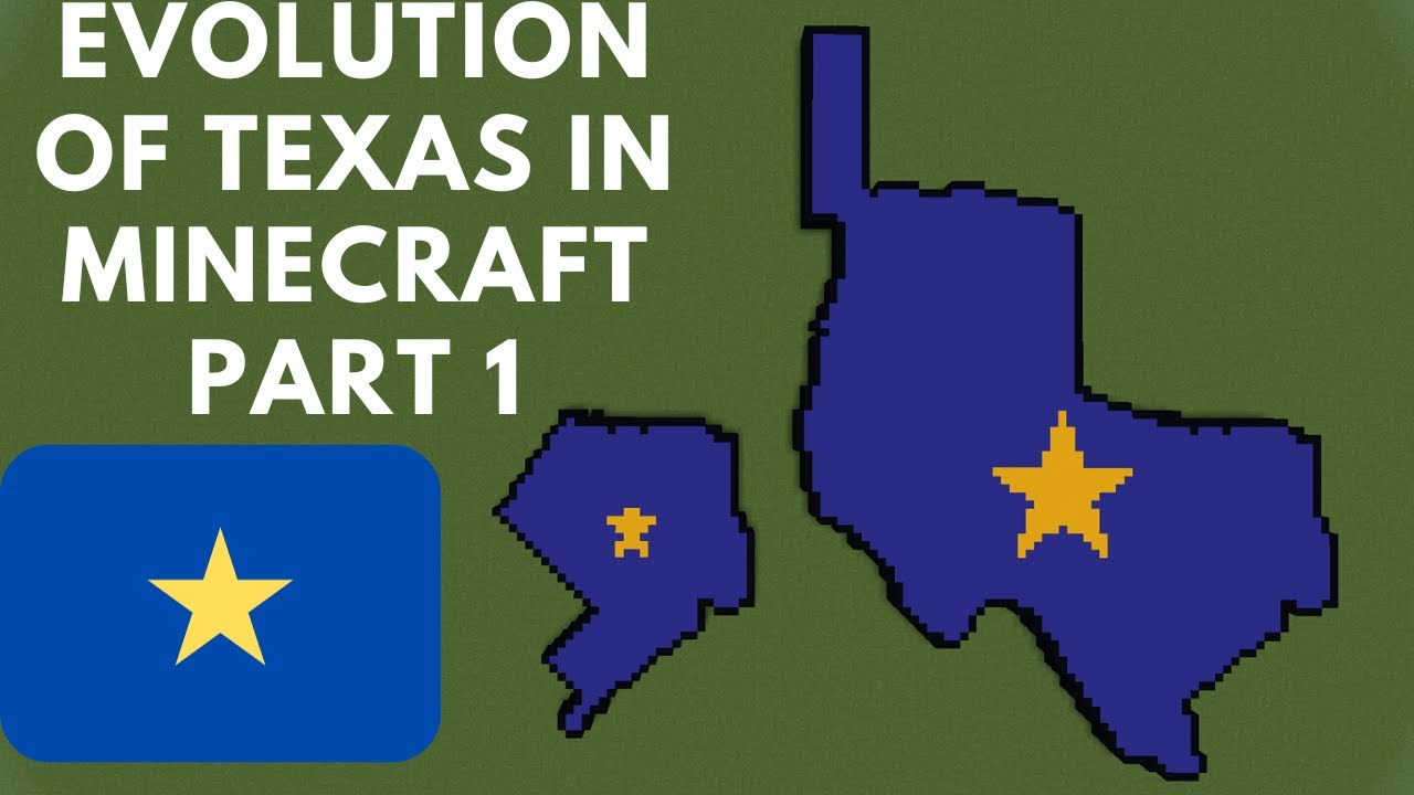 How To Build Evolution of Texas In Minecraft Part 1 - YouTube