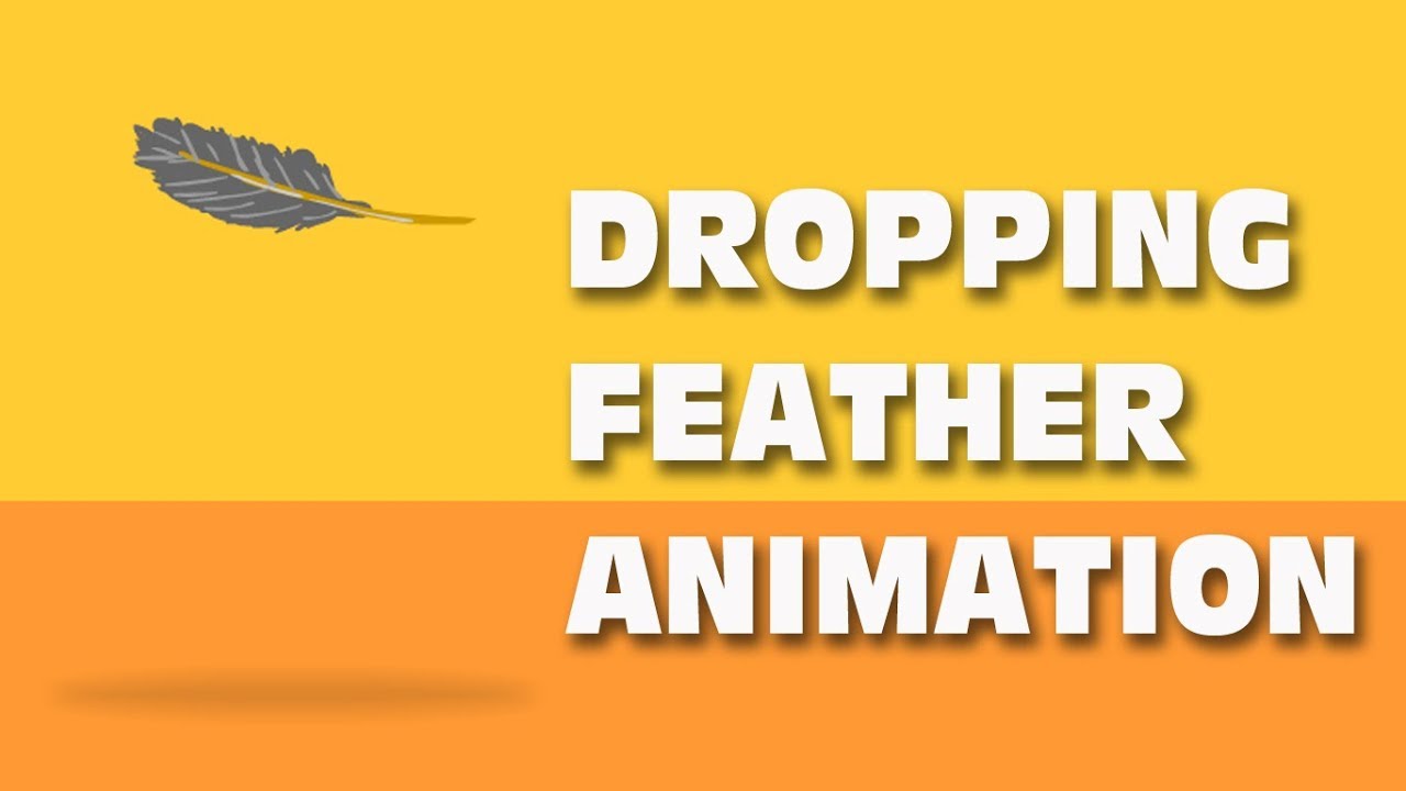 Dropping Feather Animation | Adobe Flash | Adobe Animate - YouTube
