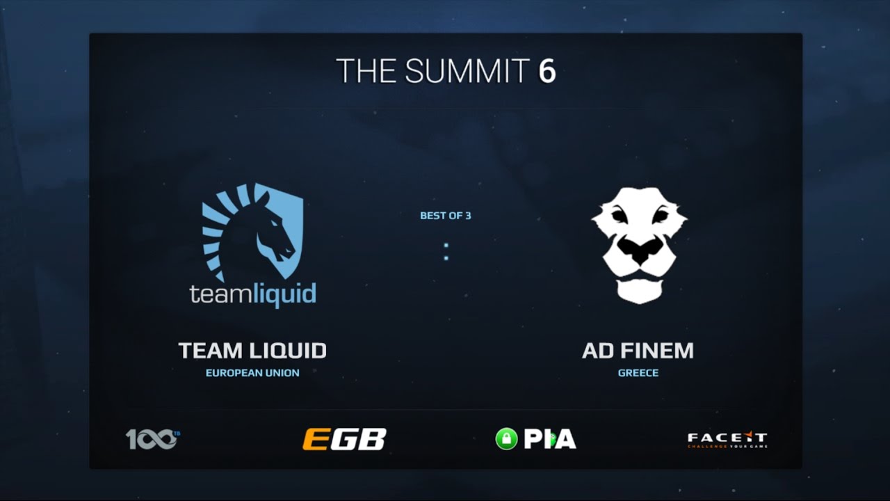 Team Liquid vs. AD FINEM, Game 1, The Summit 6 Qualifiers, Europe - YouTube