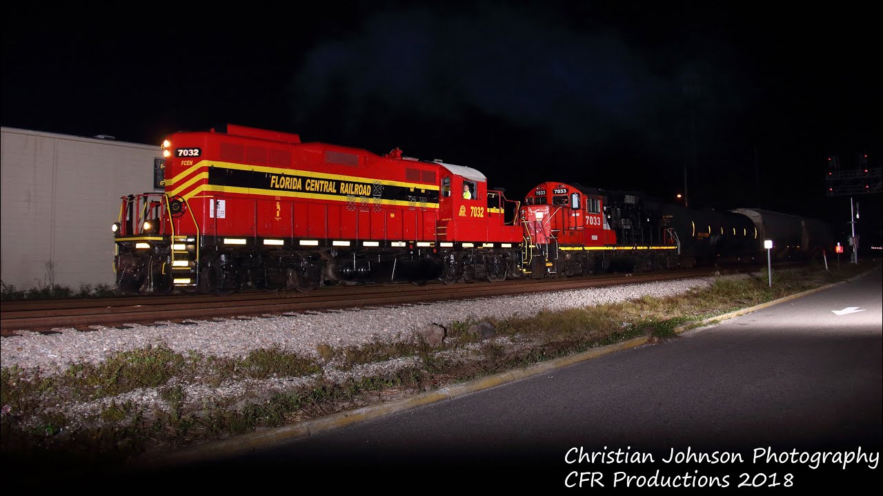 CSX & Florida Central Action On The SunRail Corridor - YouTube