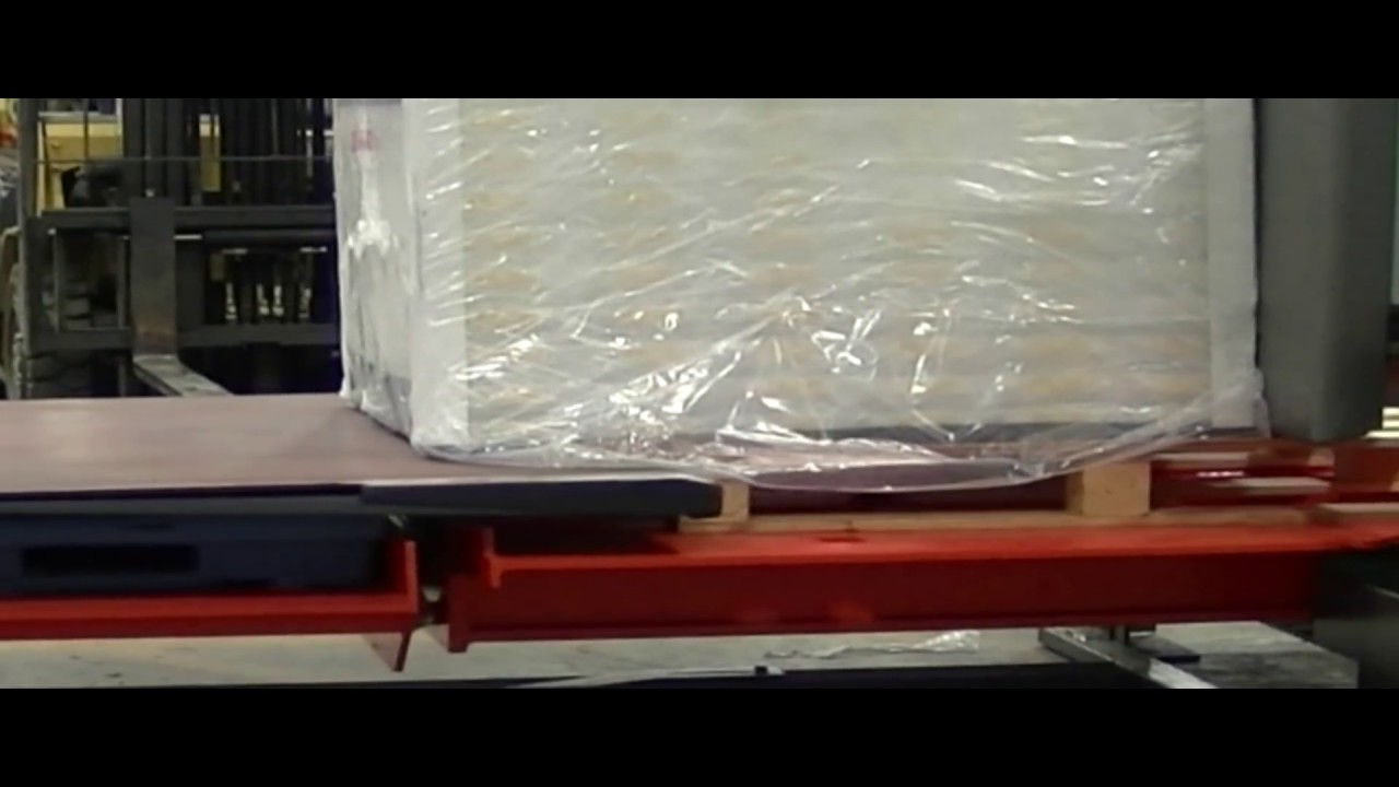 Load Transfer Station Transferring Glass Viles - YouTube