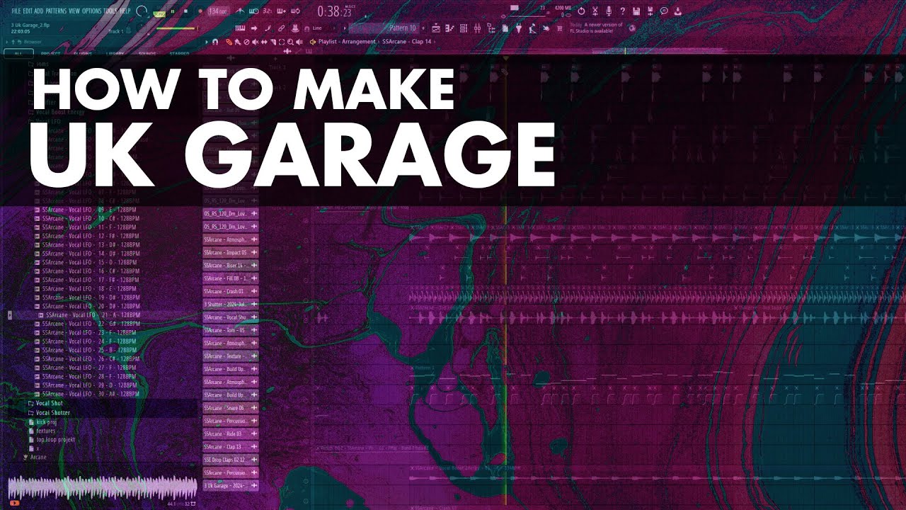 How To Make Chill UK GARAGE - Tutorial - YouTube