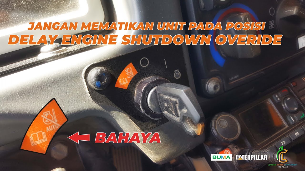 Delay Engine ShutDown Override pada Unit Caterpillar OHT 777E - YouTube
