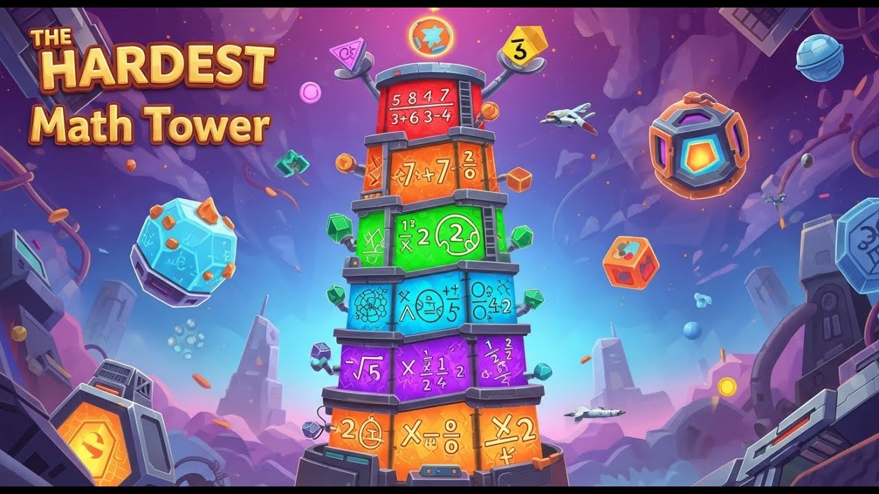 Roblox math tower hard level @strawhatpirate-k3e - YouTube
