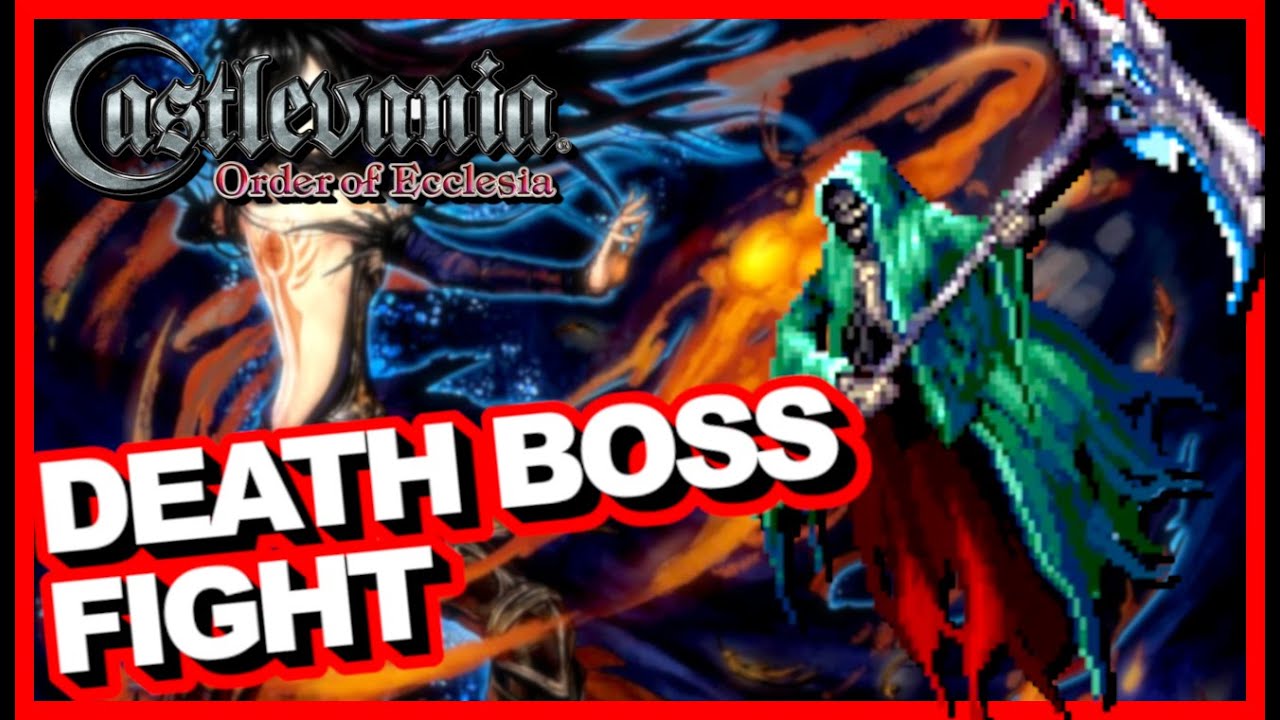#11 CASTLEVANIA ORDER OF ECCLESIA PT-BR [DEATH BOSS FIGHT] - YouTube