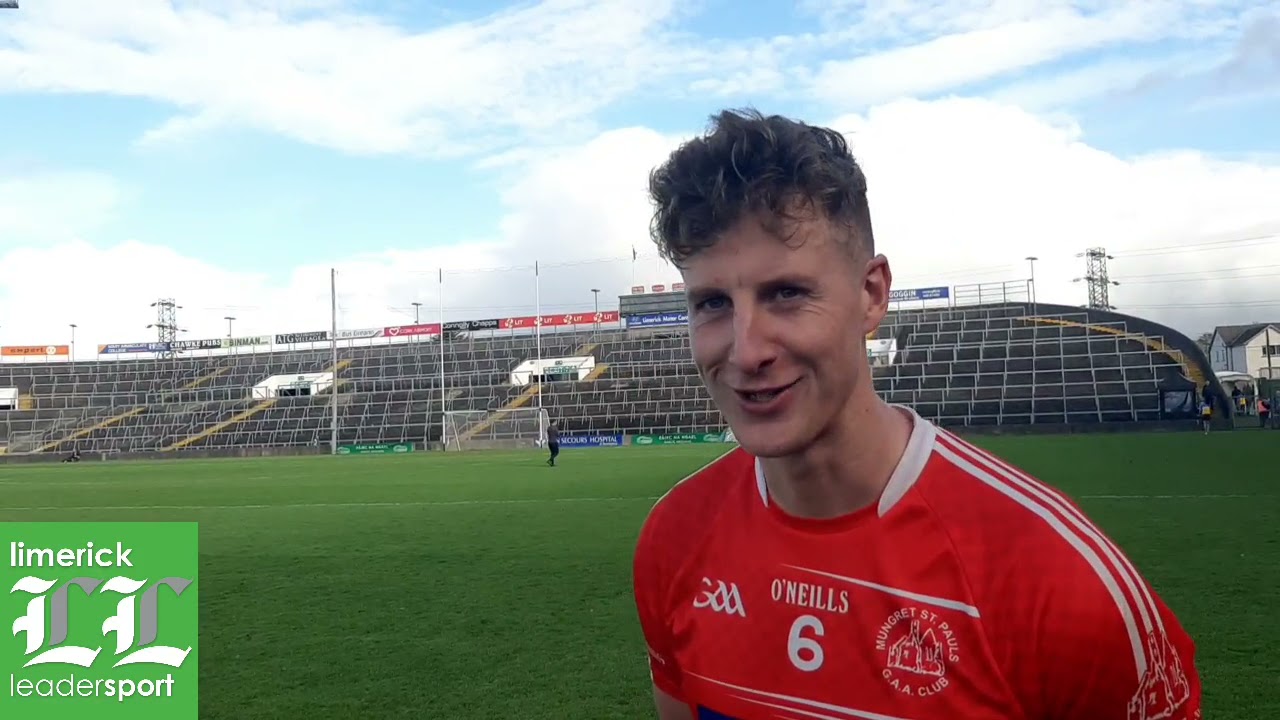 Cian O'Brien, Patrick Begley, Mungret, Limerick PIHC champions - YouTube
