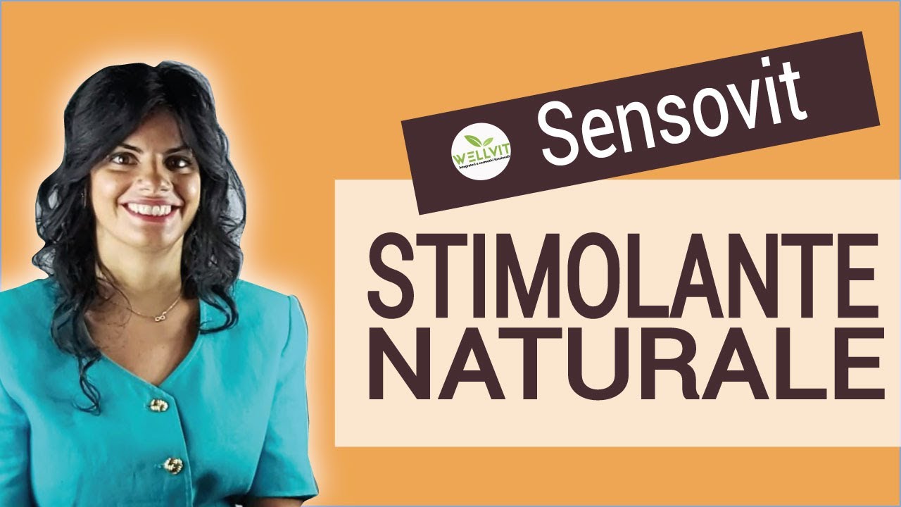 Sensovit - Integratori Stimolante Tonico Energizzante Naturale - YouTube