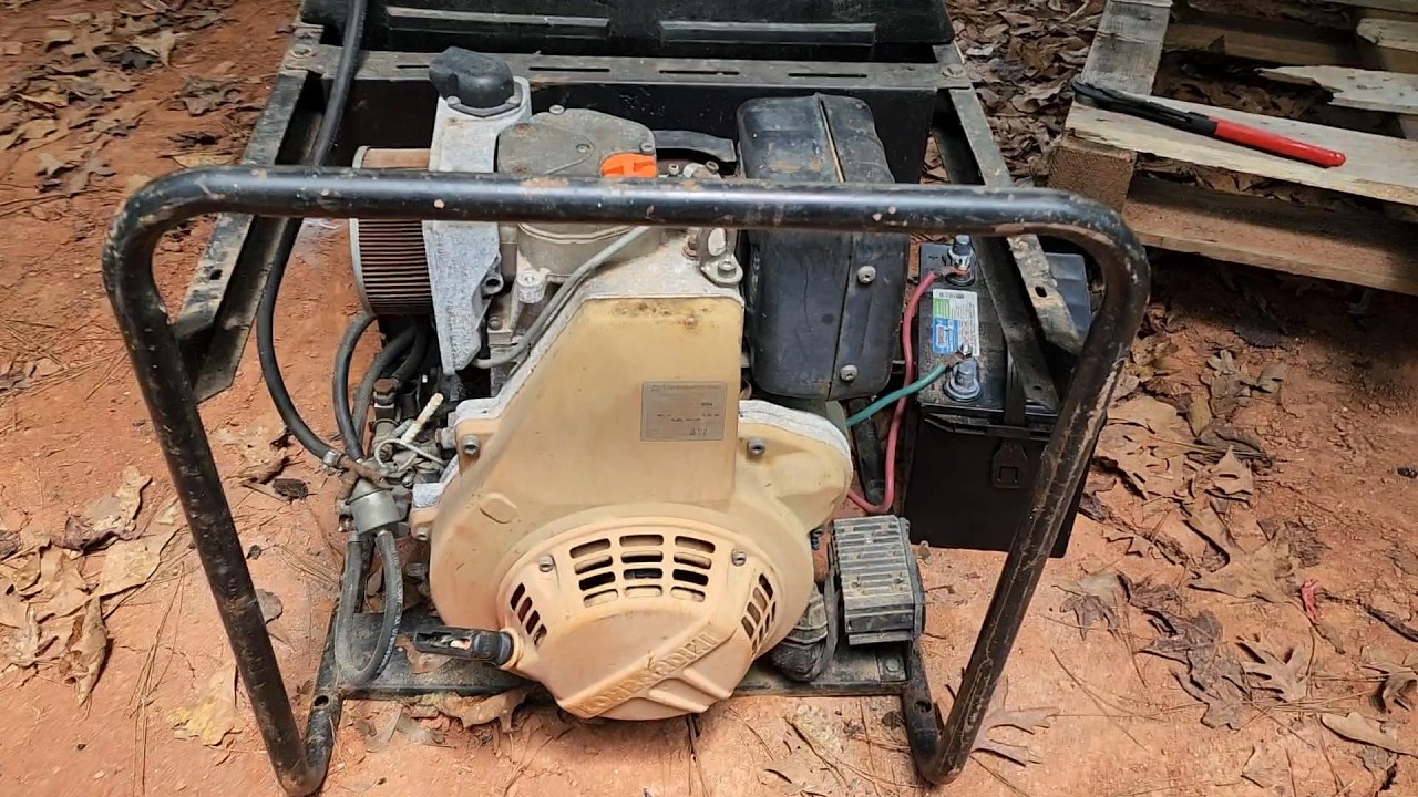 Lombardini Diesel Engine Generator Will It Run? Made in Italy! 15LD400 ...