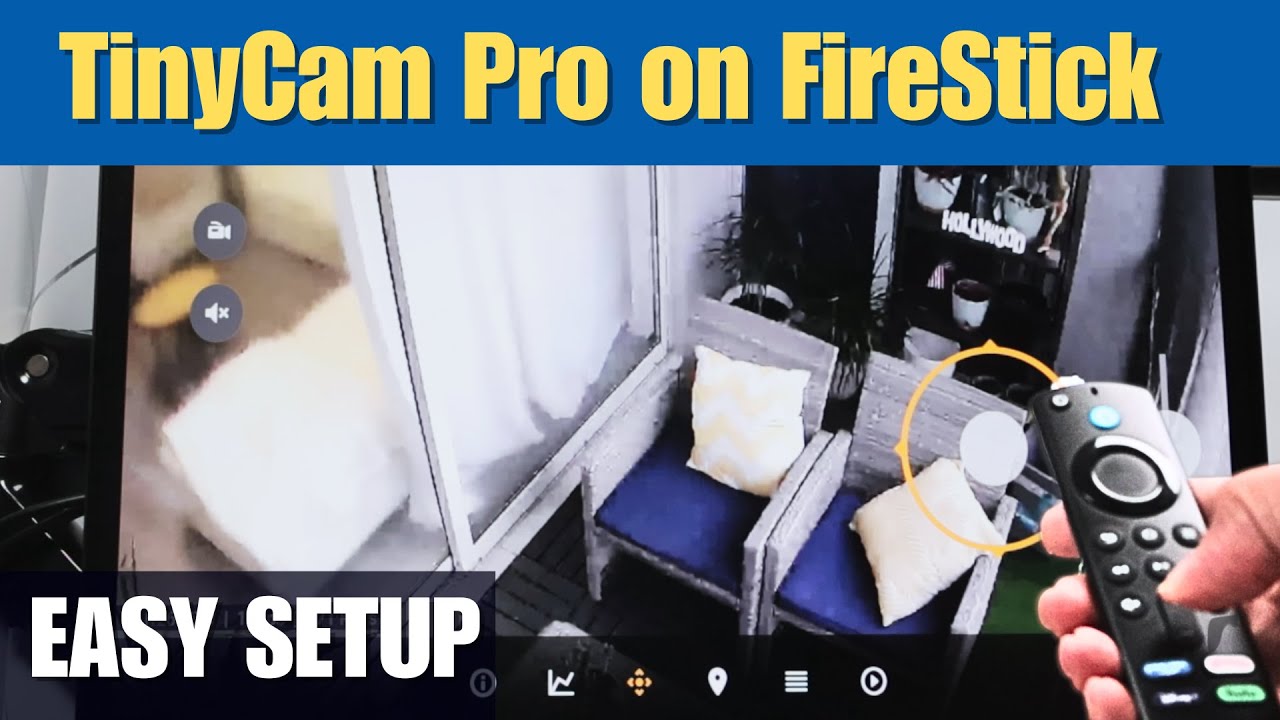TinyCam Pro on Firestick TV - YouTube