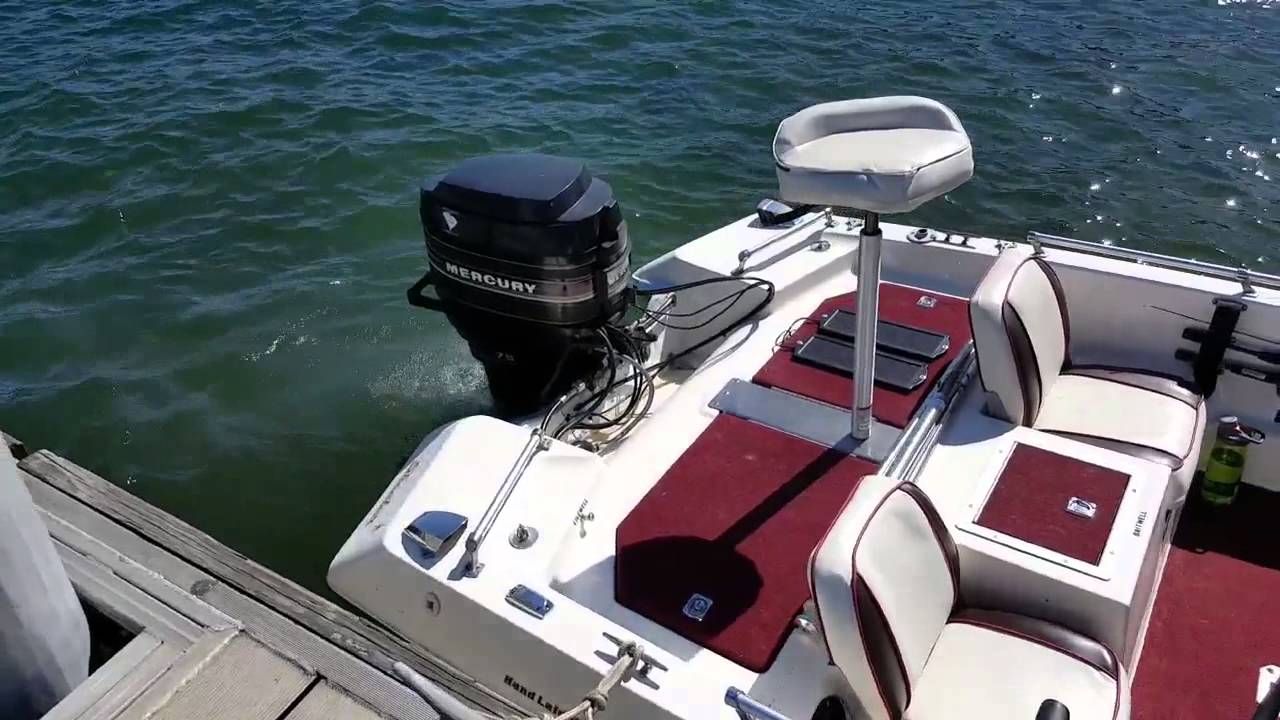 1986 Skeeter Strada F-80 - YouTube