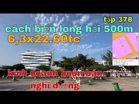 MẶT TIỀN NGUYỄN CHÍ THANH.SÁT BIỂN LONG HẢI VỪA KINH DOANH BUÔN NGHĨ ...