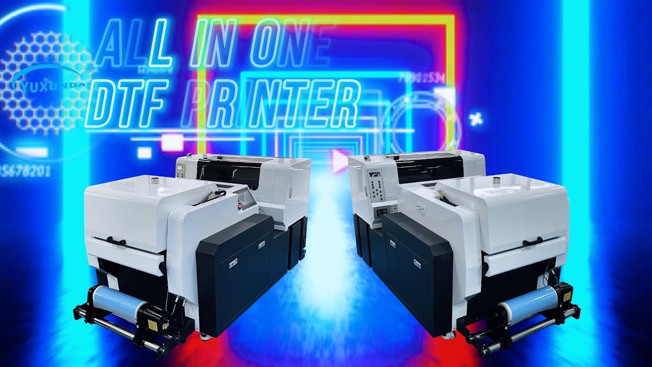 Yuxunda YXD-A460 DTF Printer, Shaker And Dryer 3 In 1 DTF Printer - YouTube