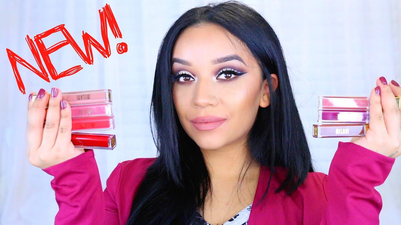 NEW! Milani Amore Matte Lip Creme colors | First Impression + Lip ...