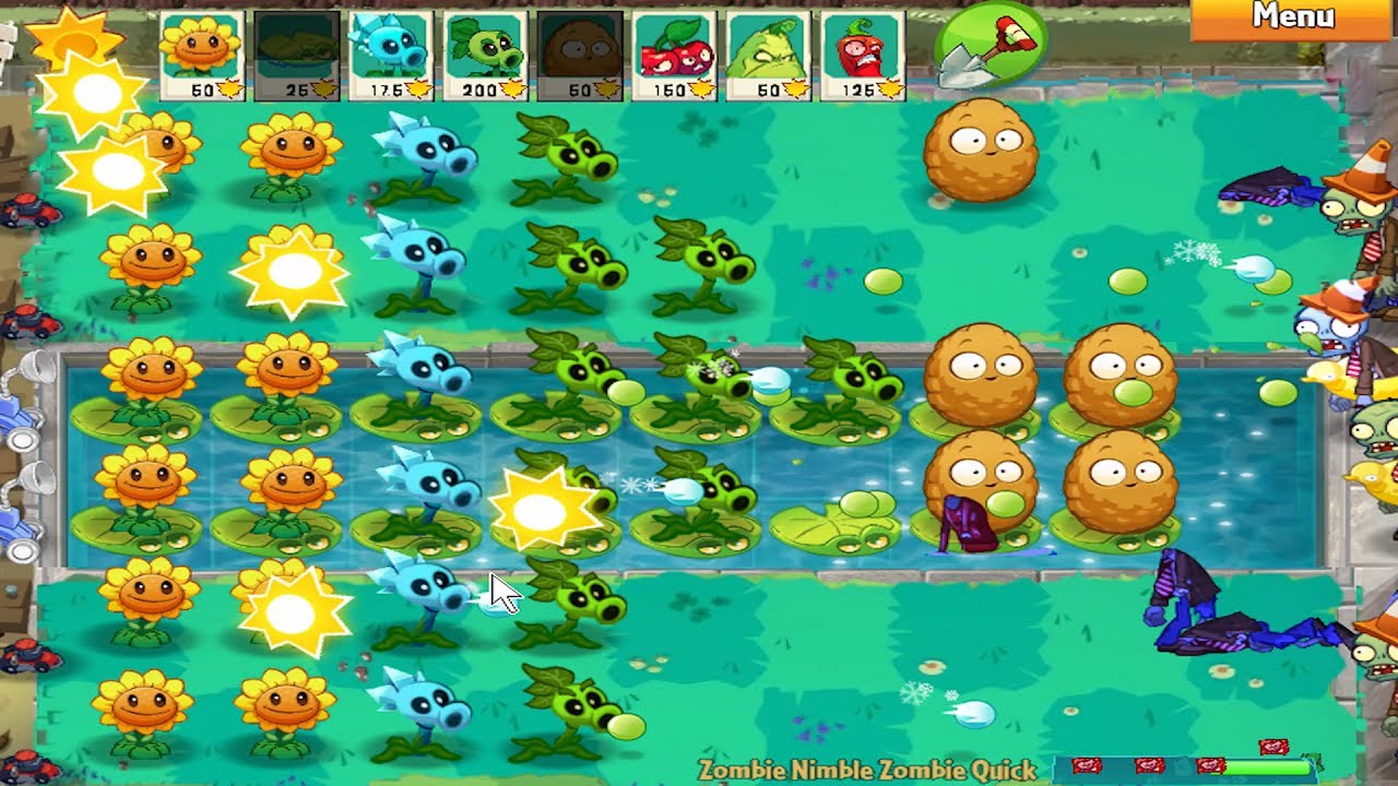 [PVZ 3 Pak] Zombie Nimble Zombie Quick + Whack A Zombie [Minigame ...