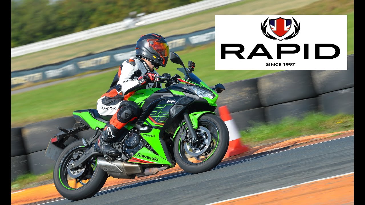 Rapid Training BikeMaster 2 - Racetrack Day at Blyton Park - YouTube